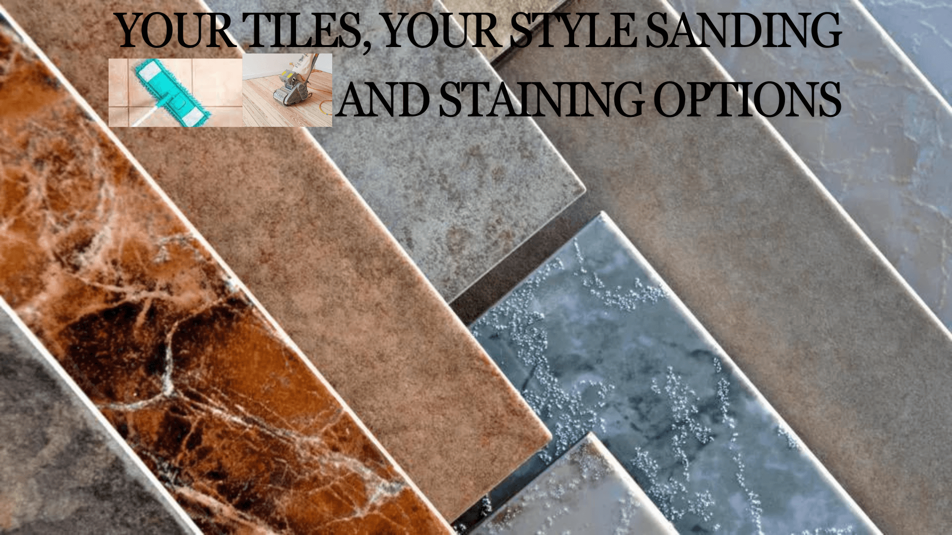 Sanding and Staining Options